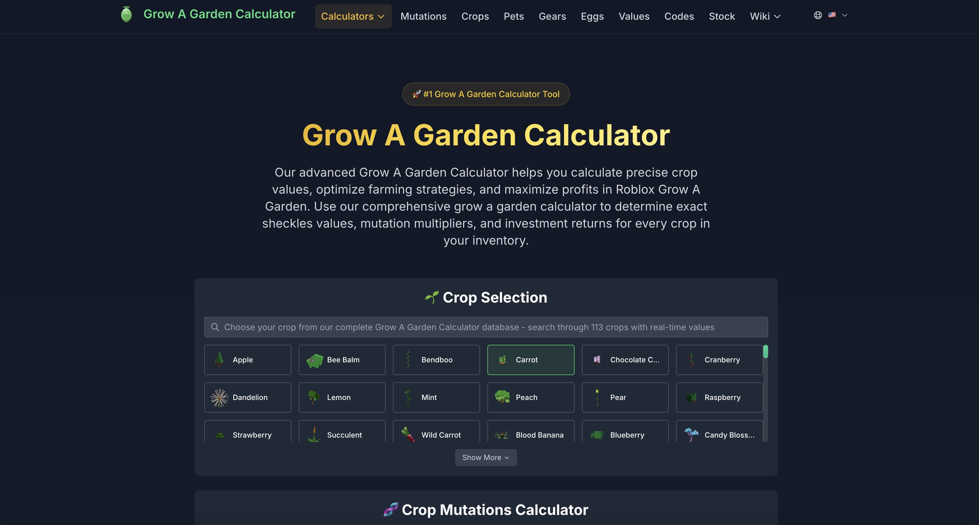 #1 Mutation Calculator | GAG Calculator